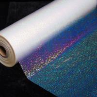 China PET Transparent Holographic Thermal Film 23-25 Micron EVA Glue Hot Lamination for Premium Packaging Labels Gift Boxes for sale