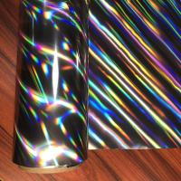 China BOPP Holographic Metallized Wet Lamination Film 23-25 Micron High-Shine Metallic Finish for Packaging for sale