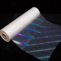 China BOPP True Seamless Rainbow Holographic Thermal Lamination Film 23-25 Micron EVA Glue for Packaging for sale