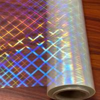 China UV Cast and Cure BOPP Holographic Film 18-22mic Reusable 5-8 Times High Glossy for sale