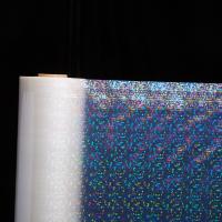 China BOPP Transparent Holographic Thermal Lamination Film 23-25 Micron High Glossy for Packaging for sale