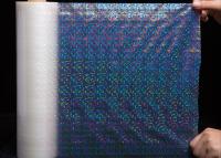 China BOPP Transparent Holographic Thermal Lamination Film 23-25 Micron High Glossy for Packaging for sale