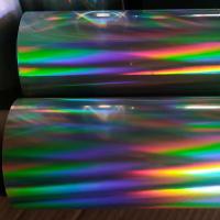 China BOPP Holographic Metallized Wet Lamination Film 23 Micron for Packaging and Printing for sale