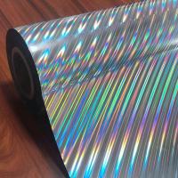 China BOPP Holographic Metallized Wet Lamination Film 23 Micron for Packaging and Printing for sale