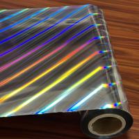 China BOPP Holographic Metallized Wet Lamination Film 23 Micron Customizable for Packaging for sale
