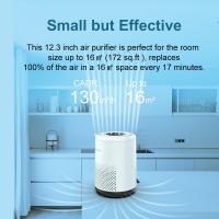 China 12W Medical DC Motor Desktop Air Purifier ABS Plastic 120m3/H for sale