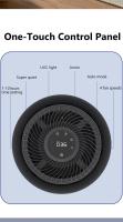 China Portable Smart Hepa 13 Air Purifier Smoke Eater 600 Sq Ft Custom for sale