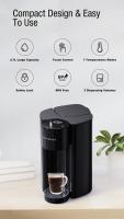 China Food Grade 3s Instant Boiling Water Dispenser Machine 2.7L Brushed Nickel for sale