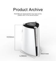 China Indoor Aroma UVC Air Purifier And Humidifier Tabletop Remote Control 2 In 1 for sale