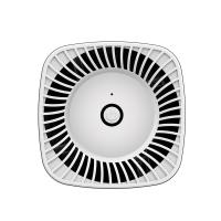China Smoking Room Small Desktop Air Purifier Machine Hepa Filter With Negative Ions 24CFM for sale
