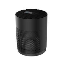 China Black Air Purifier Odor Eliminator Hepa 14 Activated Carbon Filtration for sale