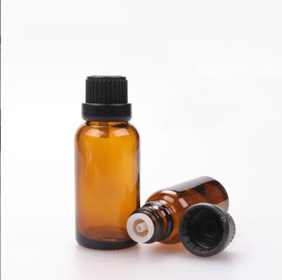 China 5g 10g 15g 20g 30g 50g 100g Tawny Brown Essential Oil Cosmetic Glass Bottle for sale