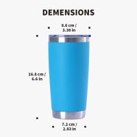 China Travel Car Mug Stainless Steel Insulated Tumblers Coffee Mugs Cups 20/30 OZ for sale