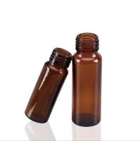 China Brown Amber Boston Oral Liquid Syrup Round Glass Bottle 20ml 100ml With Screw Cap for sale