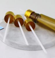 China 10ml Pharma Oral Liquid Custom Glass Amber Round Bottle With Aluminum Cap for sale