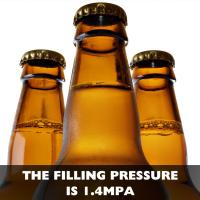 China Custom Label Beer Bottle Amber Clear Green Glass Bottle Beer Container for sale