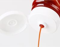 China PETG Clear Ketchup Plastic Seasoning Bottles ODM 450ml for sale