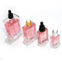 China 50ml Square Glass Dropper Bottles Empty Eco for sale