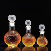 China Wine Crystal Glass Bottles ISO9001 1.76oz To 8.8oz for sale
