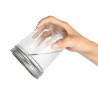 China 10oz Leak Proof Glass Storage Bottles Yogurt 4 Oz Quilted Mason Jars Bulk for sale