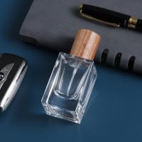 China OEM 8.7cm 30ml Crystal Glass Bottles Cosmetic Perfume Shockproof Decal Surface for sale