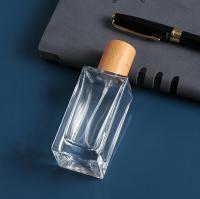 China OEM 8.7cm 30ml Crystal Glass Bottles Cosmetic Perfume Shockproof Decal Surface for sale