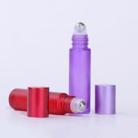 China 0.35oz Crystal Glass Bottle Essential Oil Roller ODM for sale