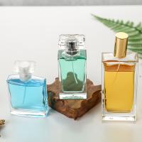 China ODM Empty Glass Spray Perfume Bottles 50ml 1 2/ 3Oz Refillable for sale