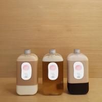 China SGS ODM Plastic Beverage Bottles 12 Oz For Smoothie Milk Tea Drinking for sale