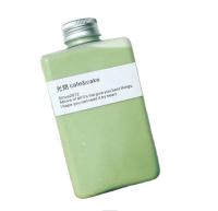 China Square Clear Juic Plastic Beverage Bottles With Lids PETG ODM Silk Screen Printing for sale