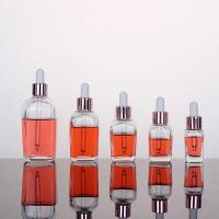 China 1/ 2oz To 3oz Essential Oil Aromatherapy Dropper Bottles Square for sale