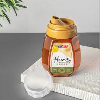 China 0.7L Plastic Honey Bottles Reflux Inlet Sealing Jars Hot Stamping for sale