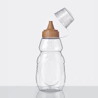 China BPA Free 800g Plastic Seasoning Bottles PET Refillable Honey Squeeze Bottle for sale