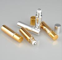 China 10ml 6ml Empty Aromatherapy Roller Bottles Silver Coating Anti UV for sale