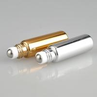 China 10ml 6ml Empty Aromatherapy Roller Bottles Silver Coating Anti UV for sale