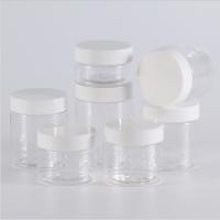 China 2.3 Inch Dia PET Peanut Butter Plastic Container Jars 2oz With Leakproof Gasket for sale