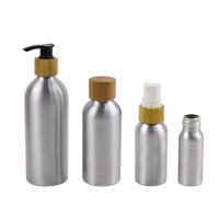 China Durable Spray Aluminum Cosmetic Bottles 120ml 100ml Essential Oil for sale