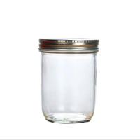 China OEM Overnight Oats jelly Glass Storage Bottles parfaits hermetically sealed jar for sale