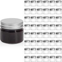 China 650ml Straight Sided Wide Mouth Glass Bottles Slipproof For Candy Nut Cookie for sale