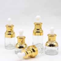 China Glass Cosmetic Containers 20ml 30ml Glass Dropper Bottle For Essential Oil for sale