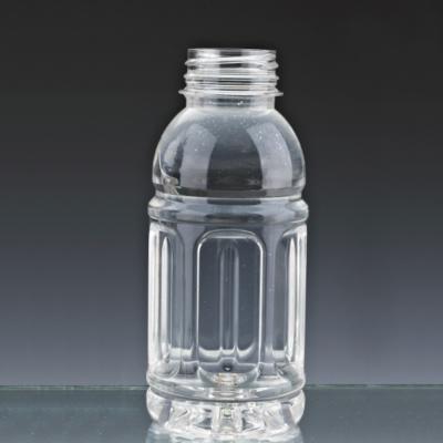 China ISO14001 Round 12oz PET Hot Fill Bottle Plastic 38mm Neck Juice for sale