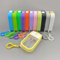 China Alcohol Disinfectant Card Type Spray Bottle Mini  Keychain PET 2cm Thick for sale