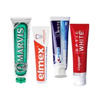 China Cosmetic Aluminum Squeezed Toothpaste Tube Glossy Coating ISO4001 MDPE for sale
