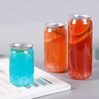 China Easy Open 650ml Round Plastic Juice Bottles 12 Oz ISO9001 for sale