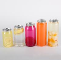 China Easy Open 650ml Round Plastic Juice Bottles 12 Oz ISO9001 for sale