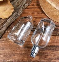 China zinc cap Mist Crystal Perfume Spray Bottles ISO9001 Sticker Labels for sale