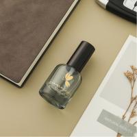 China 10ML Glass Round Perfume Spray Bottle In Stock Supply Large Cylinder Glass Cosmetic Containers for sale