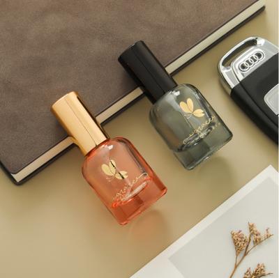 China 10ML Glass Round Perfume Spray Bottle In Stock Supply Large Cylinder Glass Cosmetic Containers for sale