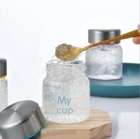 China QZH ISO9001 Bird Nest Custom Printed Glass Jars Transparent Personalised 60*80mm for sale
