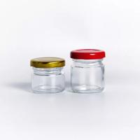 China Durable Bird Nest Cylinder Glass Storage Bottles 35ml 1.2oz Adding Tags for sale